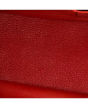 Hermès 28 Jypsiere Bag Clemence - Red
