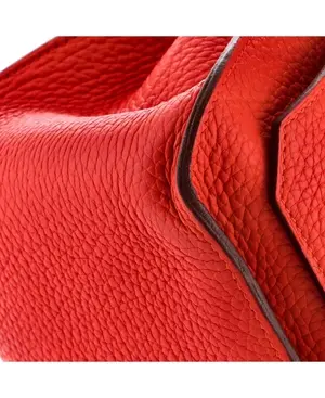 Hermès 28 Jypsiere Bag Clemence - Red