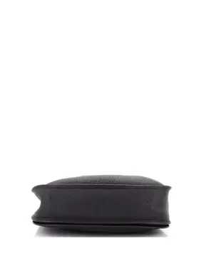 Hermès Gm Evelyne Bag Gen Ii Clemence - Black