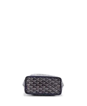 Goyard Mini Anjou Reversible Coated Canvas Tote - Blue