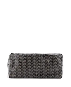 Goyard Gm Saint Louis Tote Coated Canvas - Black