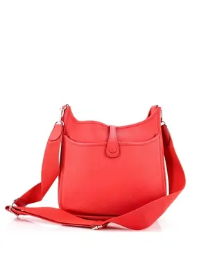 Hermès Pm Evelyne Gen Iii Clemence Bag - Pink