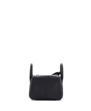 Hermès Mini Lindy Bag Clemence - Black