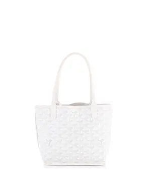 Goyard Mini Anjou Reversible Tote - White