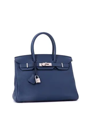Hermès Birkin 30 Handbag - Deep Blue