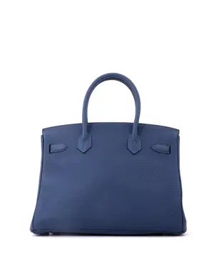 Hermès Birkin 30 Handbag - Deep Blue
