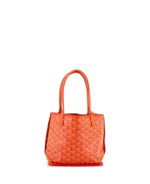 Goyard Anjou Reversible Coated Canvas Tote - Orange