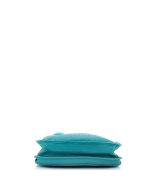 Hermès Pm Evelyne Iii Clemence Bag - Blue