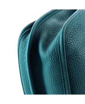 Hermès Pm Evelyne Iii Clemence Bag - Blue
