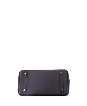 Hermès Birkin 25 Handbag With Gold Hardware - Graphite