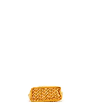 Goyard Mini Anjou Reversible Tote Printed Coated Canvas - Orange