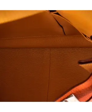 Hermès Jypsiere 34 Bag Clemence - Orange