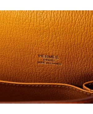 Hermès Jypsiere 34 Bag Clemence - Orange