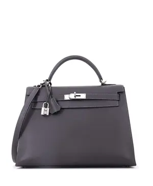 Hermès Kelly 32 Handbag - Graphite