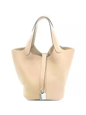 Hermès 2016 Pm Picotin Lock Tote - Neutrals