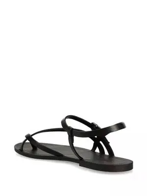 VAGABOND SHOEMAKERS Tia 2.0 Flat Sandals - Black