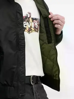 LEVI'S Ma-1 Zip-up Bomber Jacket - Black