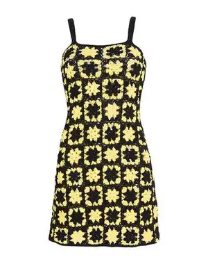 CROCHÈ Mini Dress - Yellow