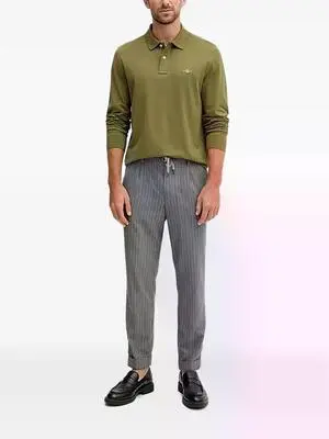 Gant Long-sleeve Polo Shirt - Green