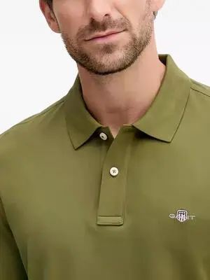 Gant Long-sleeve Polo Shirt - Green