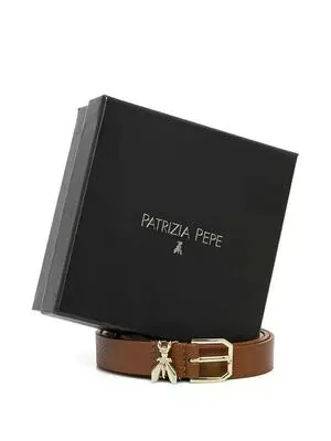 Patrizia Pepe Fly-detail Buckle Belt - Brown