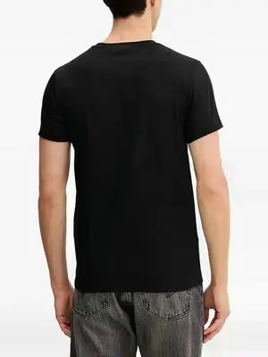 TRUSSARDI Logo-embroidery T-shirt