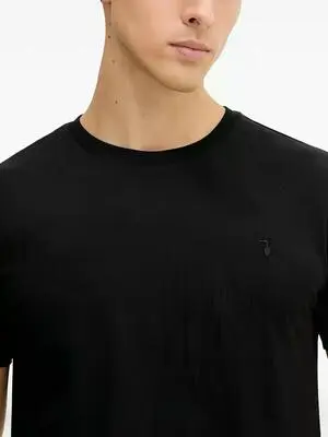TRUSSARDI Logo-embroidery T-shirt