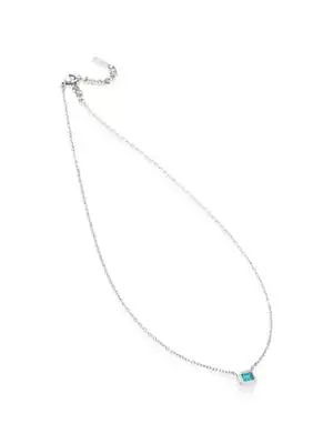 TRUSSARDI Stone-pendant Necklace - Silver