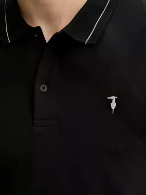 TRUSSARDI Logo-embroidered Polo Shirt