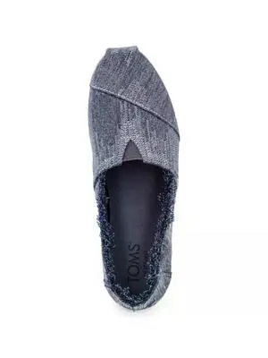 Toms Logo-patch Slip-on Sneakers - Blue