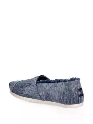 Toms Logo-patch Slip-on Sneakers - Blue