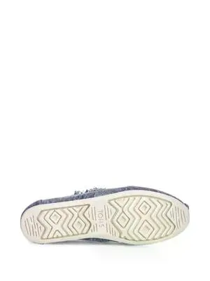 Toms Logo-patch Slip-on Sneakers - Blue