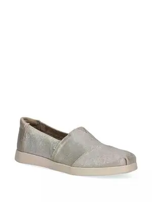 Toms Almond-toe Espadrilles - Silver