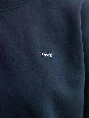 LEVI'S Logo-patch Crew-neck Sweatshirt