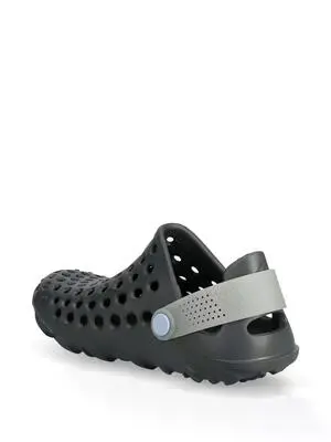 Columbia Perforated Strap Sandals - Grey