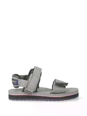 Columbia Strap Sandals With Ridged Sole And Logo Detail