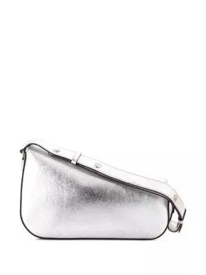 Gucci Horsebit 1955 Asymmetric Leather Shoulder Bag - Metallic