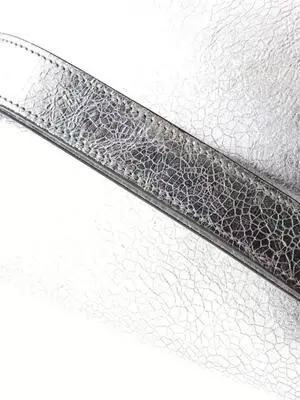 Gucci Horsebit 1955 Asymmetric Leather Shoulder Bag - Metallic