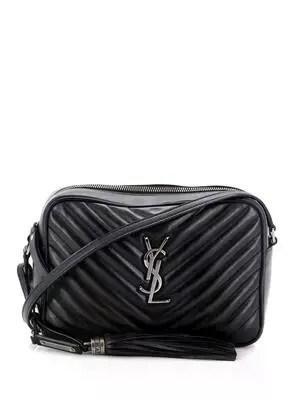 Saint Laurent Silver Tone Cross Body Bags