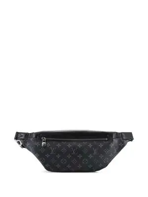 LOUIS VUITTON Discovery Bumbag Monogram Eclipse Canvas Belt Bag - Grey