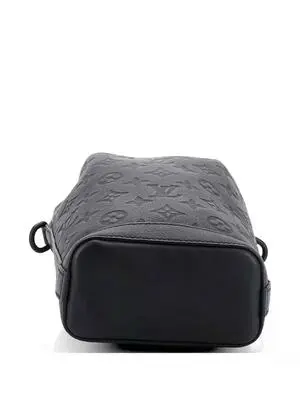 LOUIS VUITTON Noe Sling Monogram Shadow Leather Shoulder Bag