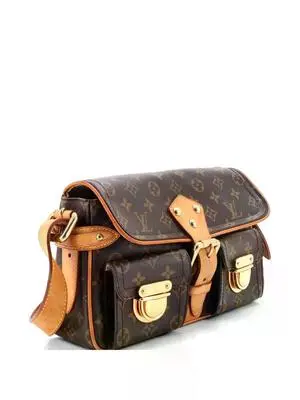 LOUIS VUITTON Hudson Handbag Monogram Canvas Pm