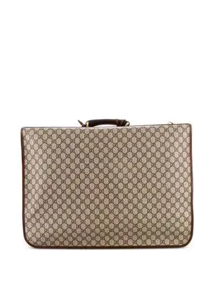 Gucci Interlocking G Garment Bag - Brown