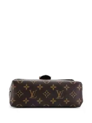 LOUIS VUITTON Locky Bb Satchel Handbag Monogram Canvas With Leather - Brown