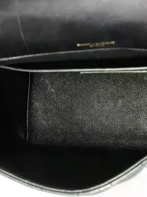 Saint Laurent Vicky Vertical Quilted Leather Medium Crossbody Bag