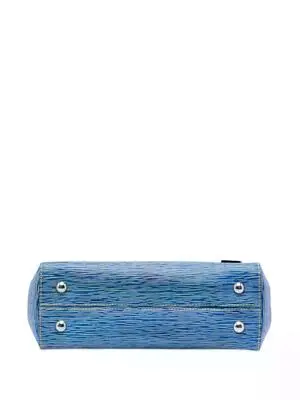 LOUIS VUITTON 2017 Epi Denim Cluny Mm Satchel - Blue