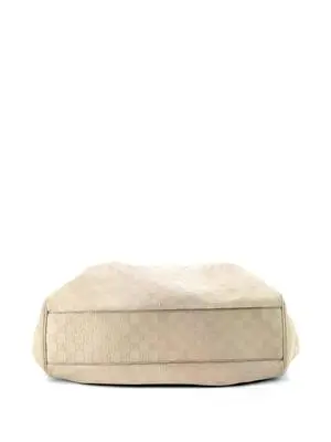 Gucci Sukey Sima Leather Large Tote - Neutrals