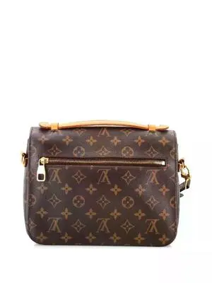 LOUIS VUITTON Pochette Metis Monogram Canvas Crossbody Bag - Brown