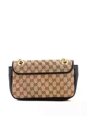 Gucci Gg Marmont Small Shoulder Bag - Black