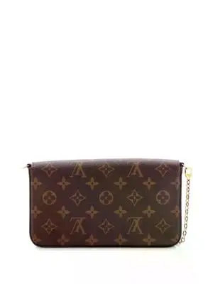 LOUIS VUITTON Felicie Pochette Monogram Canvas - Brown